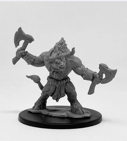 Minotaur Warrior – Sword and Stone Hobbies